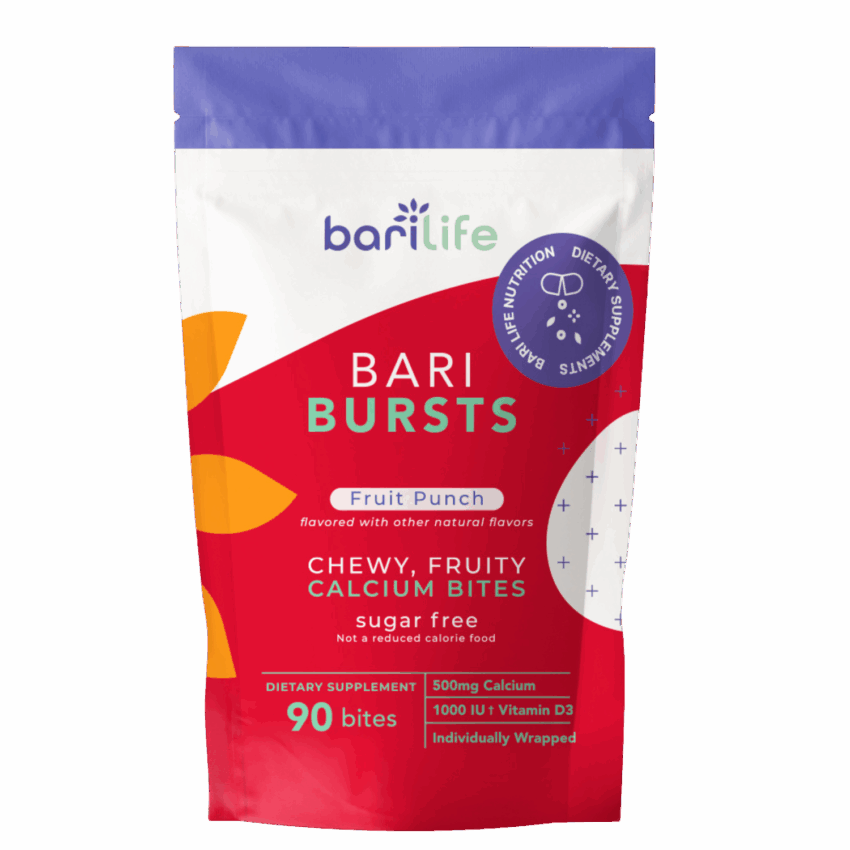 Bariatric Calcium Chews - BariBurst - Fruit Punch | Bari Life